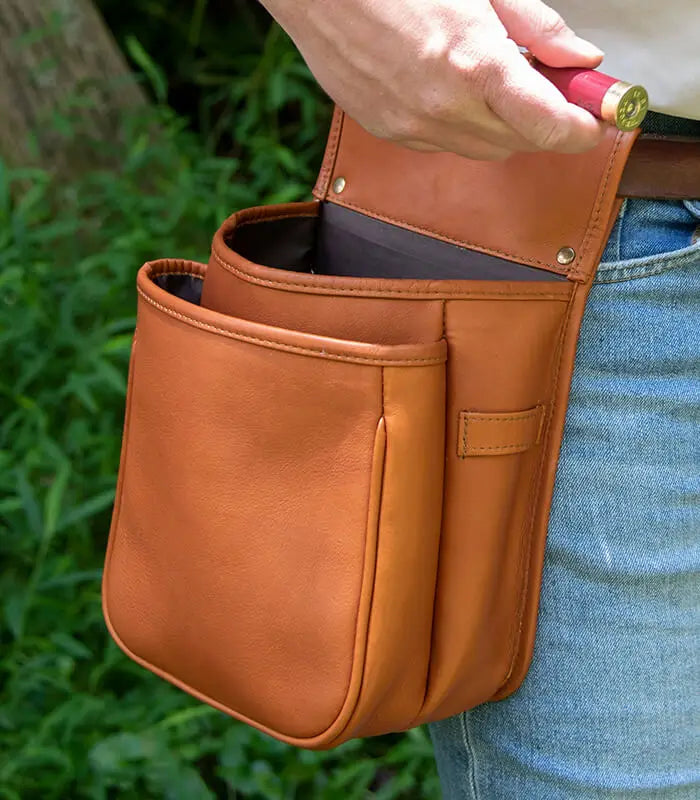 Sarge Regal Deluxe Leather Shotgun Shell Bag – Martin Running Company